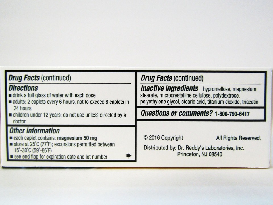 Doans Extra Strength Back Pain Relief Magnesium Salicylate 24ct -3 Pack ...