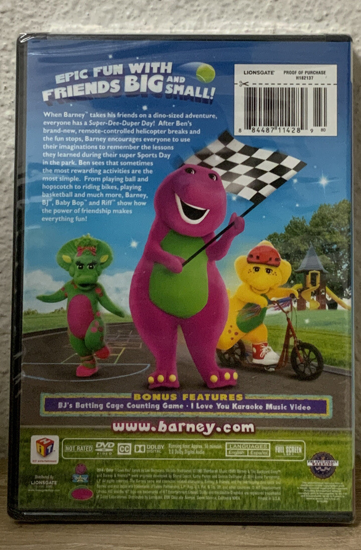 📀 BARNEY A Super-Dee-Duper DAY! (DVD) NEW | Grelly USA