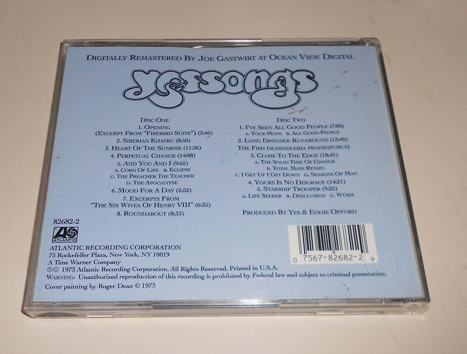 Rock Group Yes Yessongs 2 CD SET | eBay