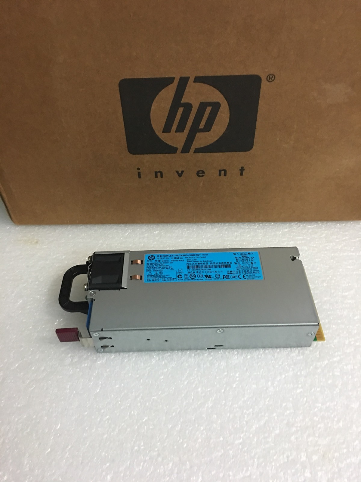 HP 656362-B21 660184-001 643931-001 460W common slot platinum hot plug ...