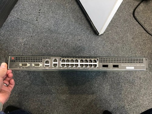 Brocade SI-1216-4-PREM ServerIron ADX 1000 Load Balancer TESTED | eBay