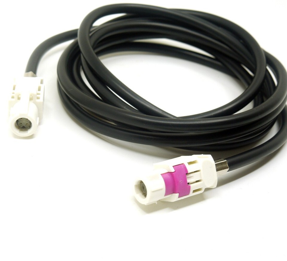 FAKRA HSD LVDS 180cm Shielded Dacar 535 4-Core Cable For BMW E90 E60 ...