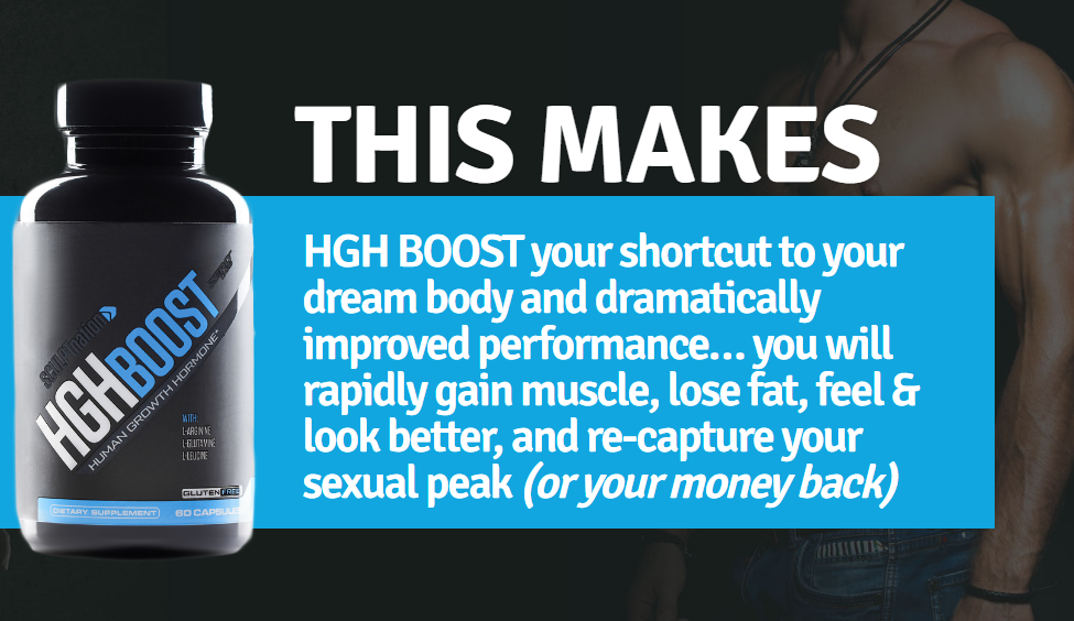 1 Pack Sculpnation HGH BOOST Human Growth Hormone Muscle build Lean Fat ...