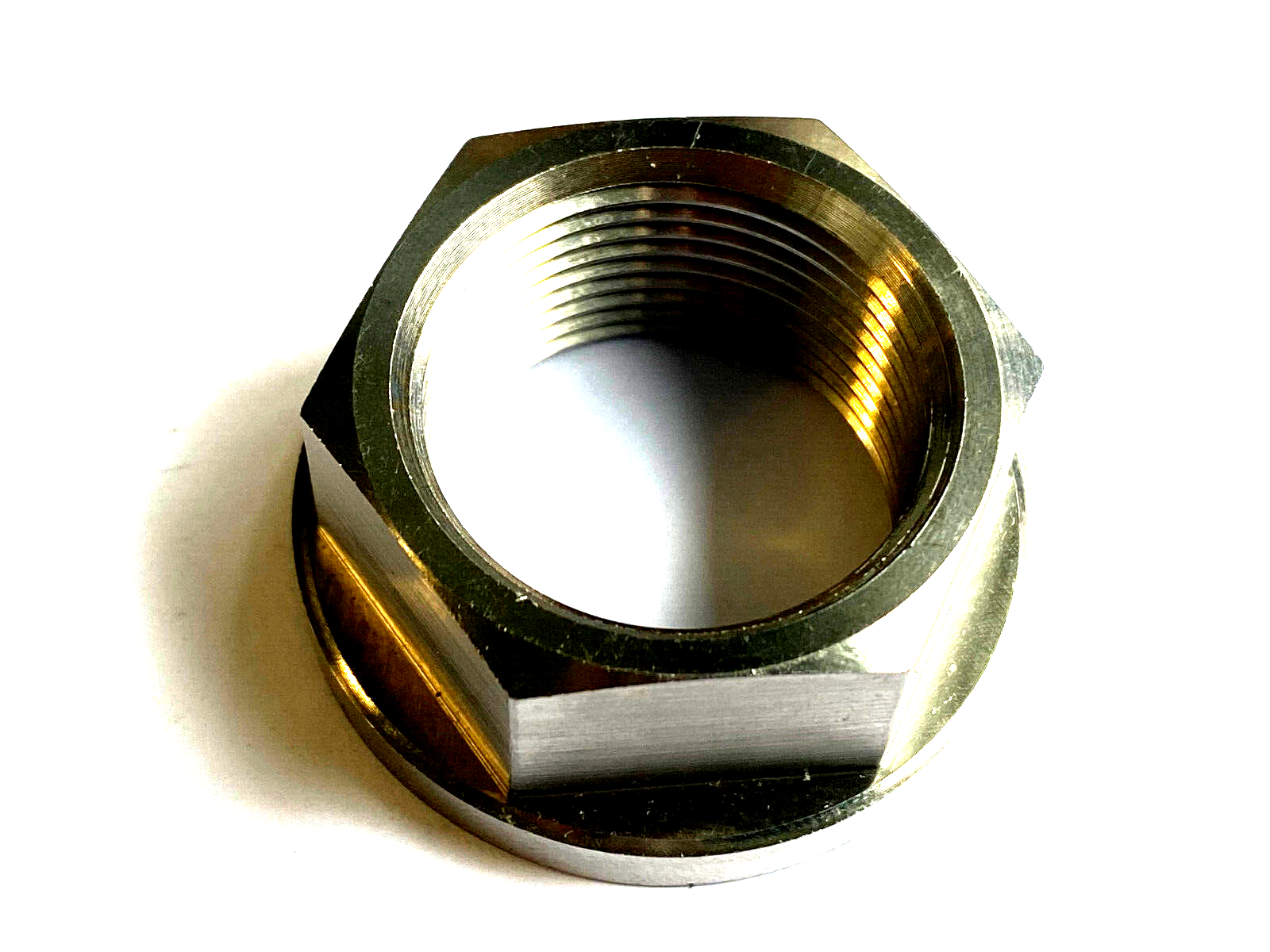 SUZUKI GSXR1300 HAYABUSA 1997 - 2023 REAR AXLE FLANGED NUT TITANIUM ...