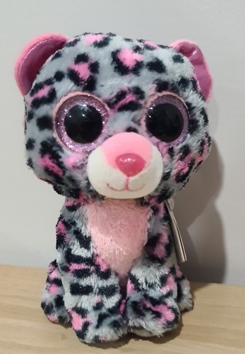 TY 2015 - BEANIE BOOS - Tasha the Leopard - Retired Soft Toy Plush ...
