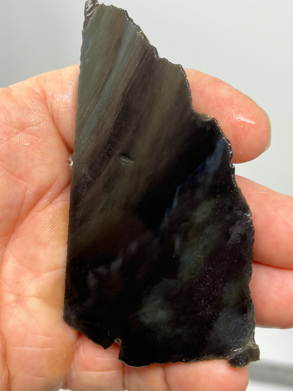 Velvet aka Peacock Obsidian Slab Lapidary Cabbing Carving Chakra Reiki ...