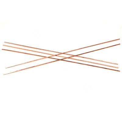 5x Low Temperature Cu-P Brass Welding Rod For Fridge Air Conditioner ...