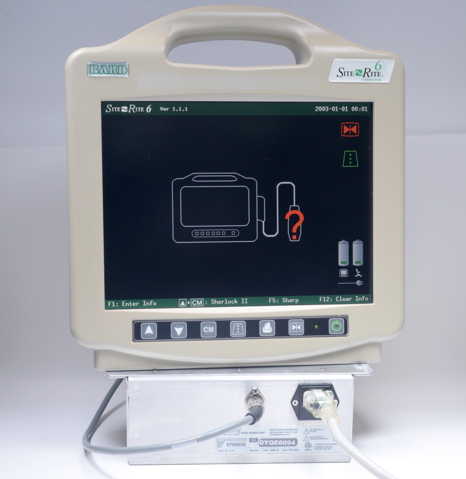 Bard #9770066 Site Rite 6 Ultrasound System #9760035 Power Supply | eBay