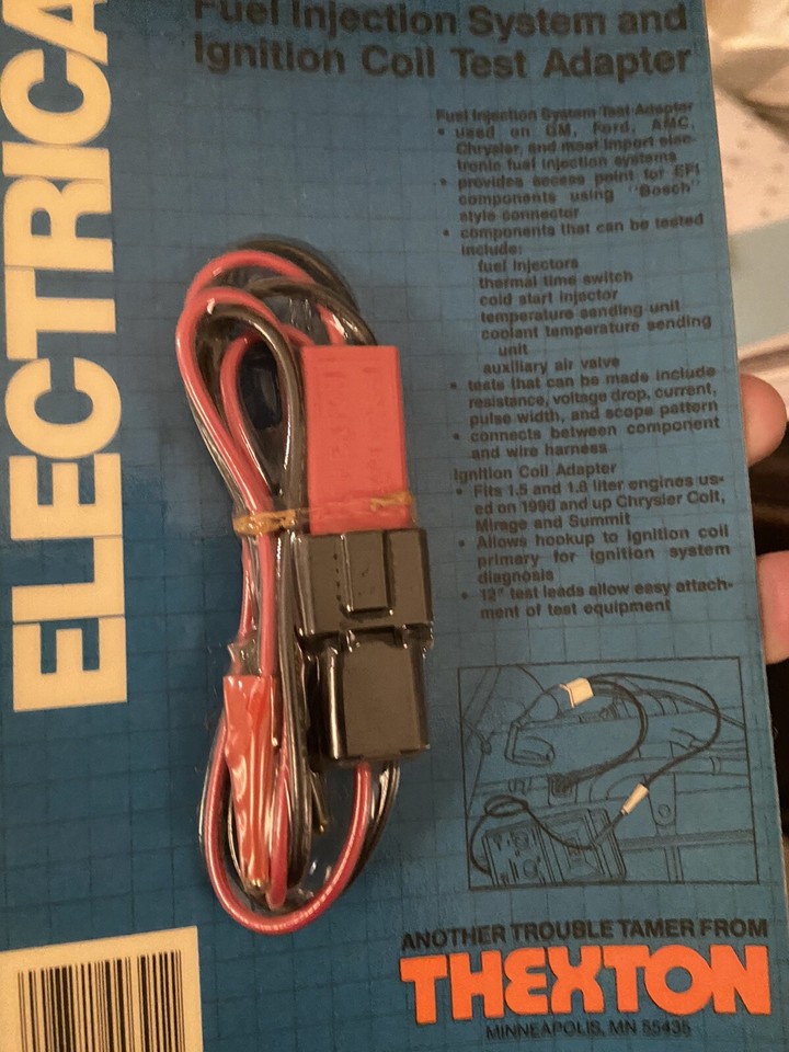 Thexton Fuel / Injection System Test Adapter #391 | eBay