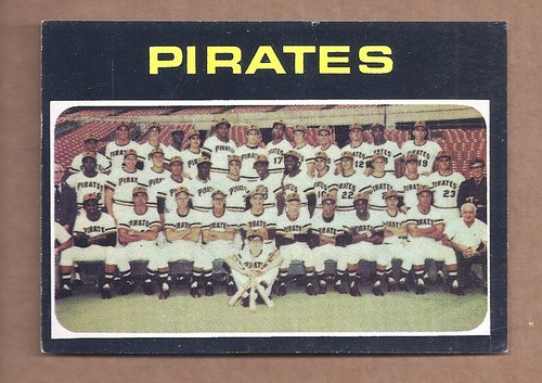 1971 Topps SEMI-HIGH #603 PITTSBURGH PIRATES TEAM **CENTERED** EX-NMT ...