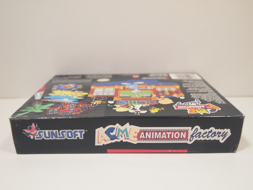 Looney Tunes Acme Animation Factory (Super Nintendo | SNES) Authentic ...
