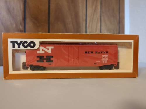 Vintage Tyco Box Car 339B:300 HO Scale 50 Foot Plug Door New Haven ...