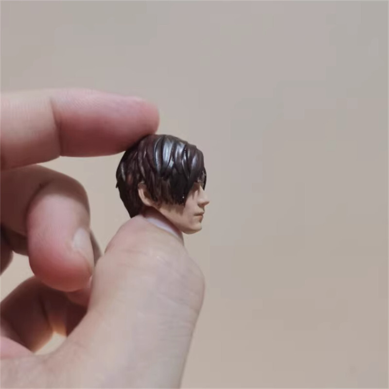 Painted 1/12 Scale Resident Evil New Handsome Leon Head Sculpt Fit 6 ...