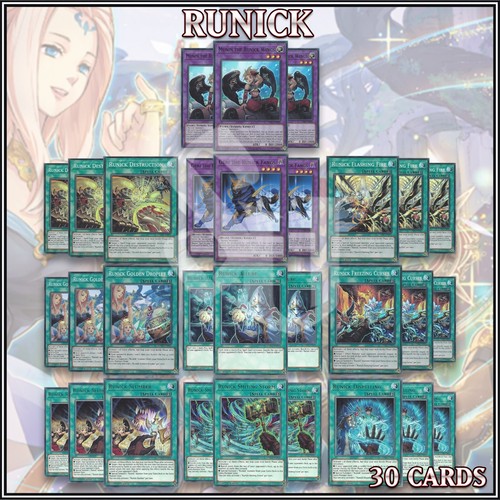 RUNICK DECK 30 | Destruction Flashing Freezing Geri Munin Droplet TAMA ...