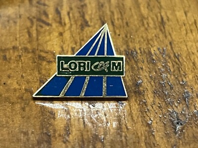 PINS PIN ENAMEL BANQUE CREDIT AGRICOLE LORICAM BLEU | eBay