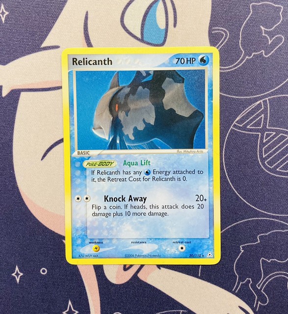 Pokémon TCG Relicanth EX Holon Phantoms 30 Reverse Holo Rare for sale ...