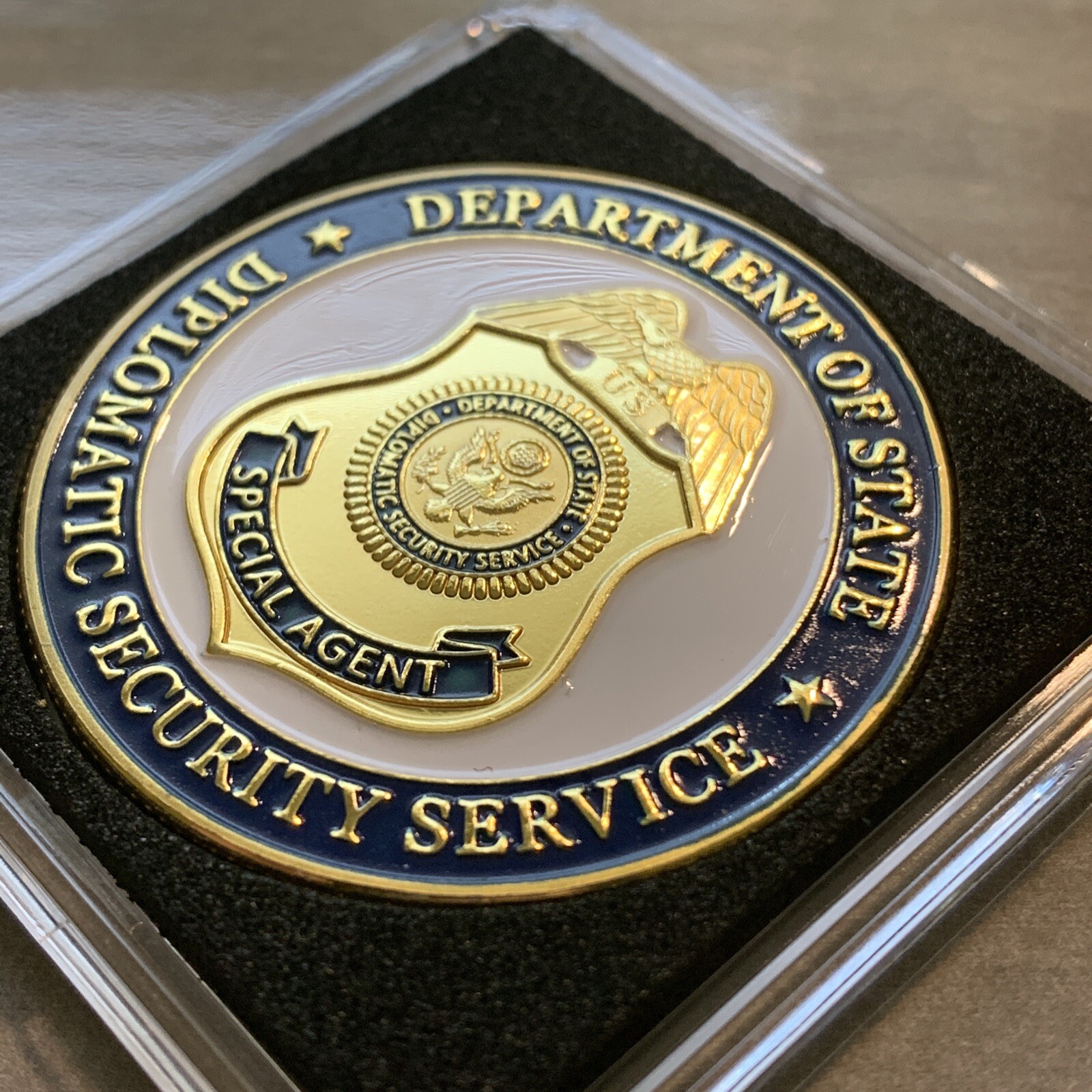 DEPARTMENT OF STATE-US Diplomatic Security Service Gold Plated ...