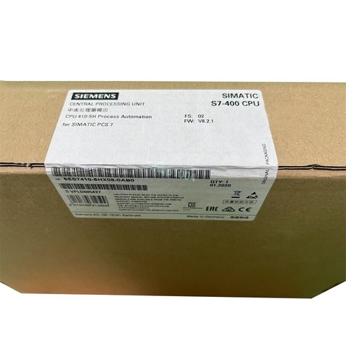 6ES7410-5HX08-0AB0 1PC New In Box Siemens SIMATIC CPU 410-5H 6ES7 410 ...