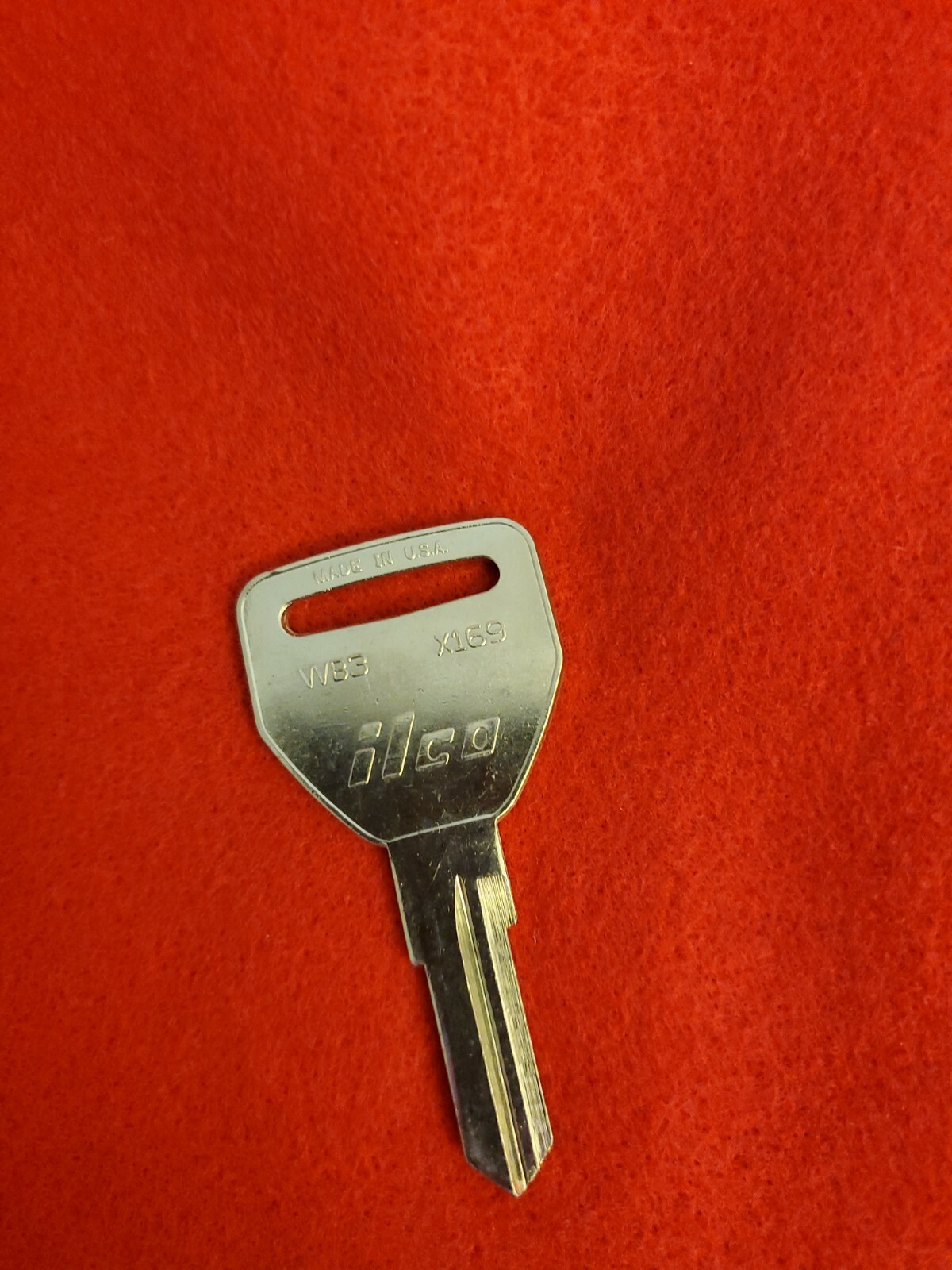 X169 WB3 Delorean auto key | eBay