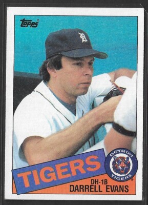 Darrell Evans, 1985 Topps #792,Detroit Tigers | eBay