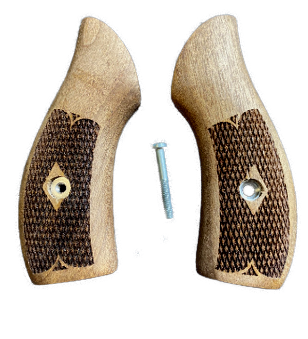 J Frame Grips fits most Smith & Wesson S&W European Walnut custom made ...