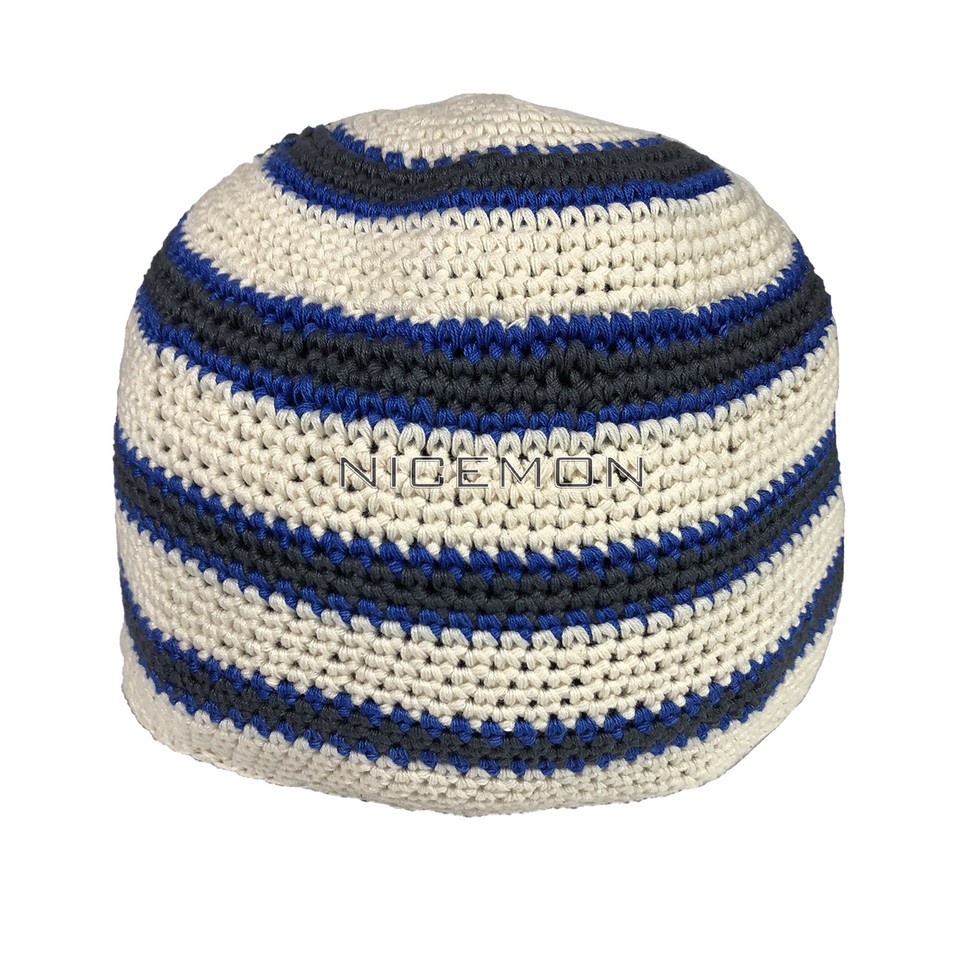 Skullcap Skull Cap Kufi Rasta Surfer Reggae Jamaica Handmade 100% ...