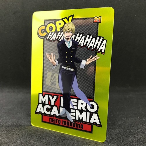 My Hero Academia NEITO MONOMA 21 Japanese Metallic Card Collection ...