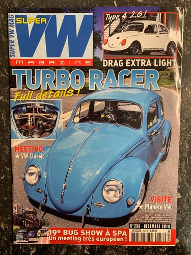 Super VW Magazine N°256 Décembre 2010 (avec poster) | eBay