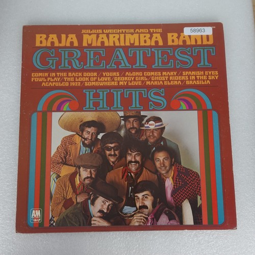 Julius Wecher And Baja Marimba Band Greatest Hits LP Vinyl Record Album ...