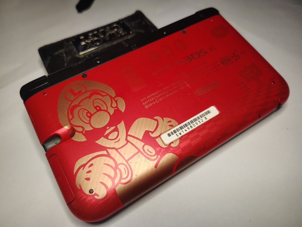 Nintendo 3DS XL Mario Limited Edition Red Handheld Console Wi-Fi | eBay