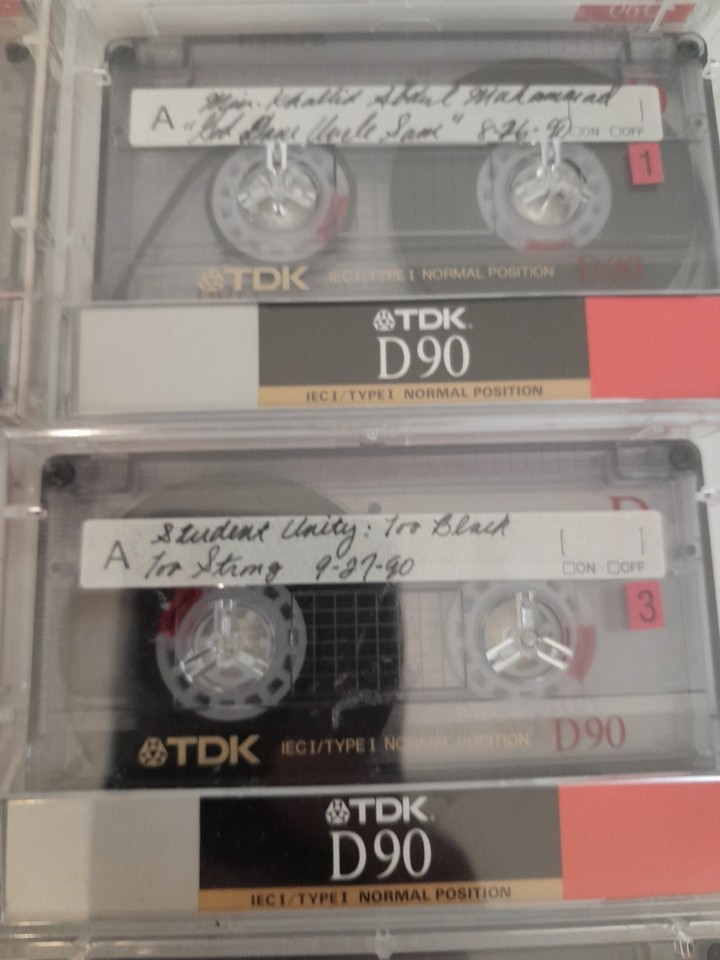 Louis Farrakhan And Khalid Abdul Muhammad Tapes Cassettes NATION OF ...