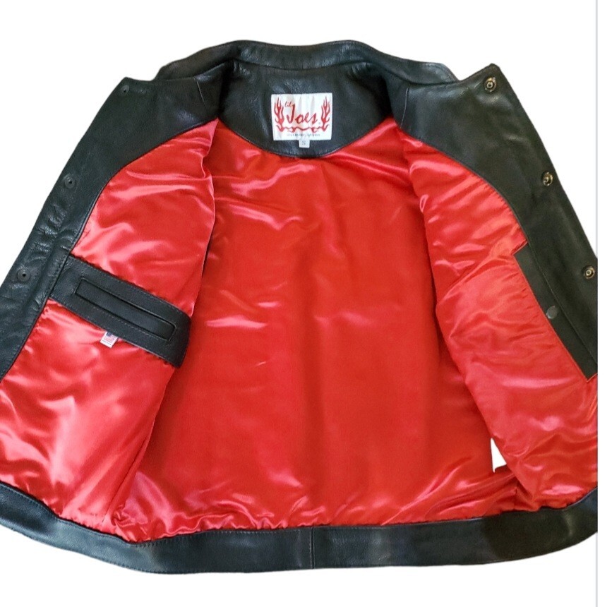 Made By Lil Joes Leather , SOA Vest Size Small | eBay
