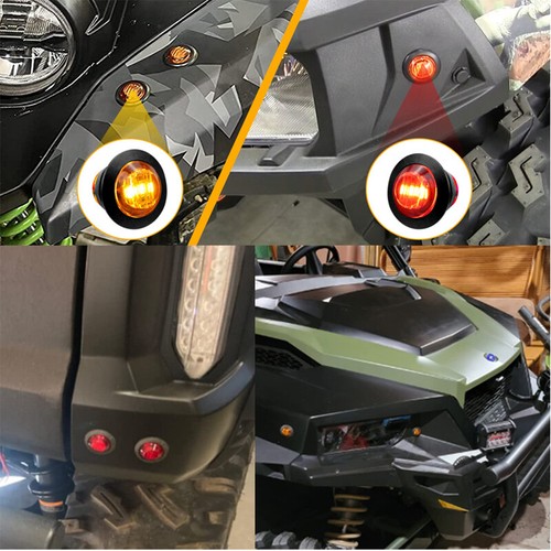 Universal ATV UTV Rocker Switch Turn Signal Light Harness Kit for Side ...