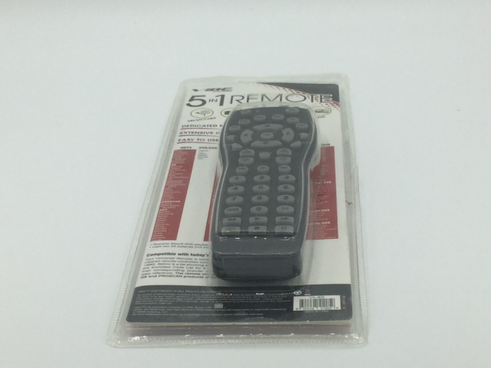 5 in 1 Universal Remote Control 822248512059| eBay