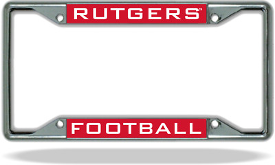 Rutgers FOOTBALL License Plate Frame | eBay