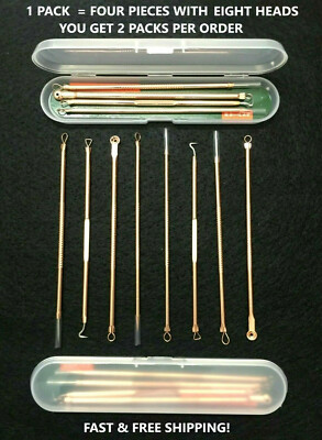 Pimple Remover Tool Kit Blackhead Extractor Comedone Acne Spot Popper 2 ...