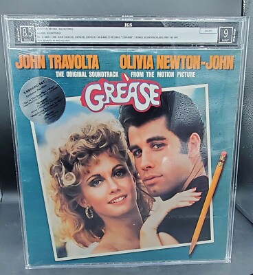 IGS 1978 8.5-9 GREASE SOUNDTRACK VINYL GRADED MUSIC AMG VMG RECORD | eBay