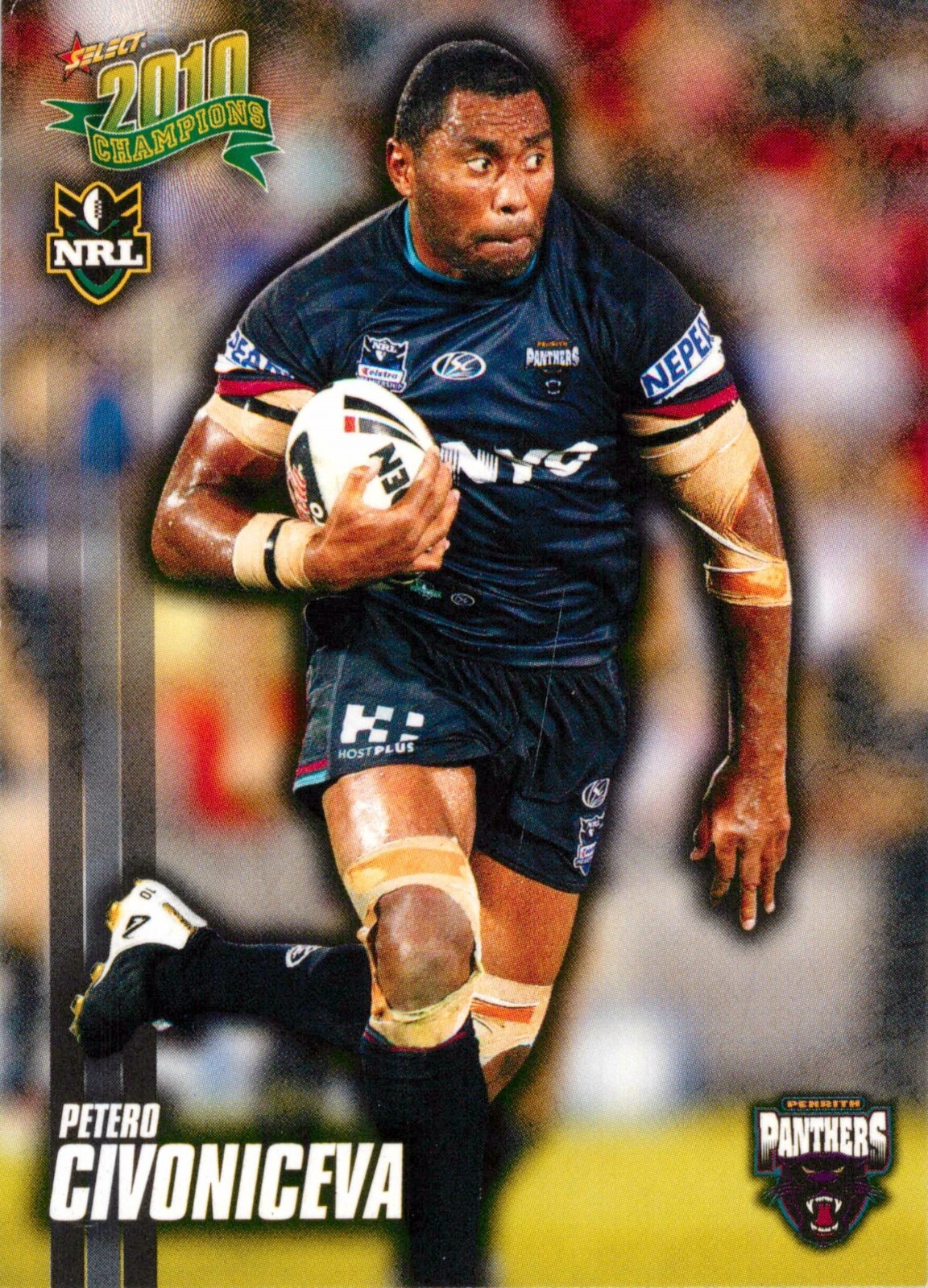 2010 PENRITH PANTHERS NRL Card PETERO CIVONICEVA | eBay Australia