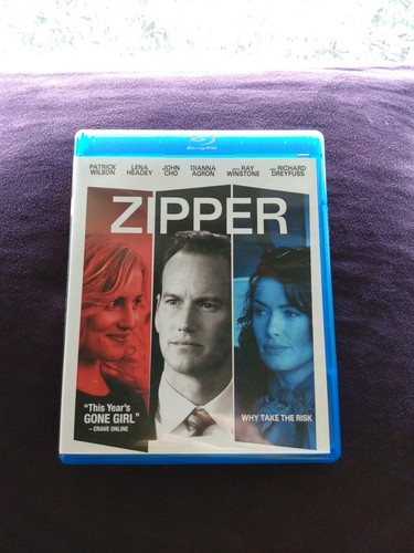 Zipper (Blu-ray Disc, 2015) Patrick Wilson. Lena Headey. Dianna Agron ...