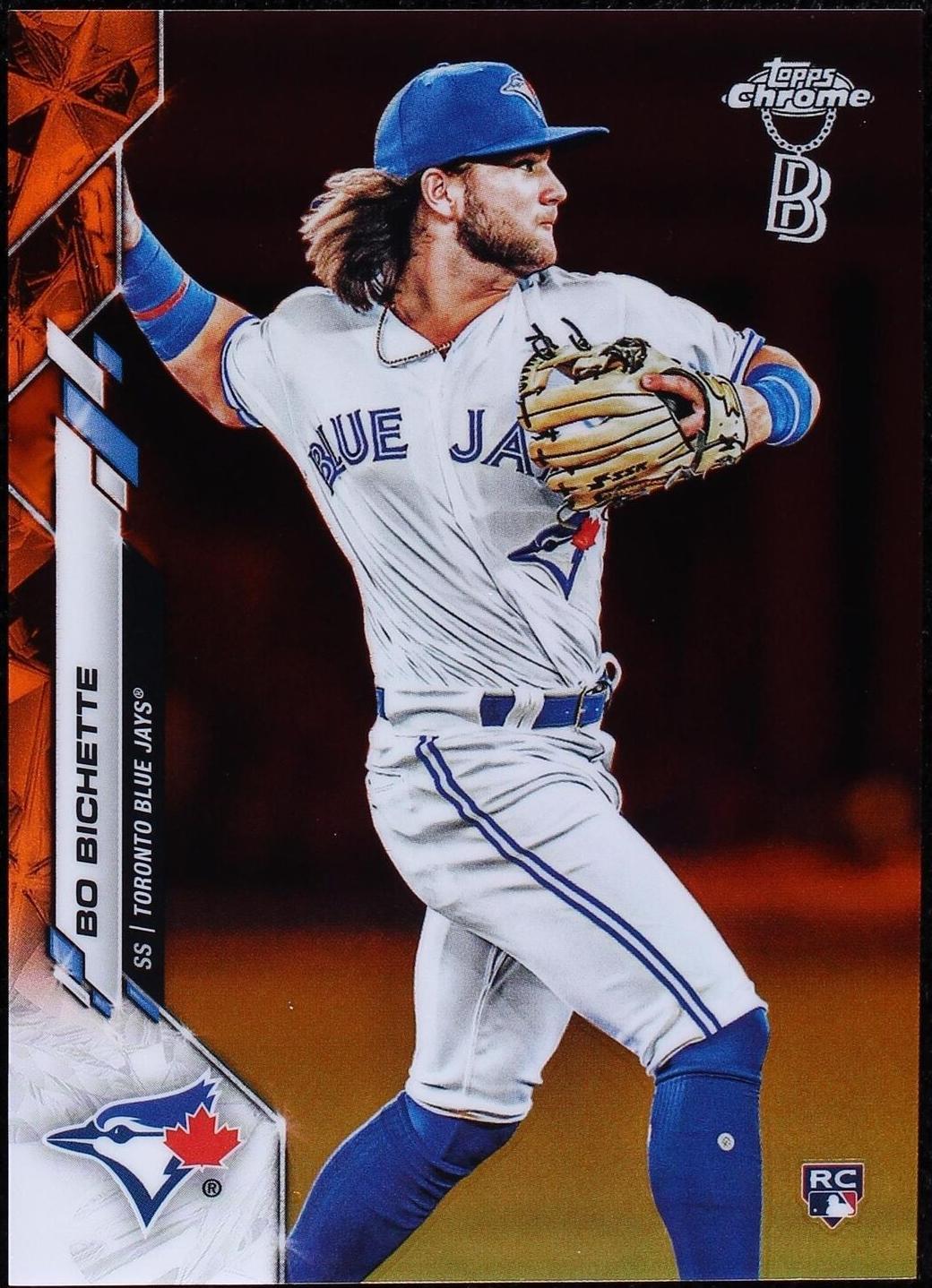 2020 Topps Chrome Ben Baller Edition - Bo Bichette #150 Orange ...