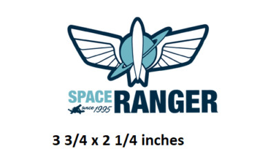 Buzz Lightyear Space Ranger Badge Decal Peel & Stick Art Toy Story Wall ...