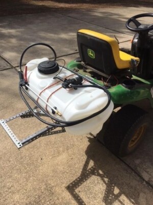 15 GALLON SPOT SPRAYER LAWN GARDEN SPRAYER SPRAY TANK ATV TRACTOR MOUNT ...