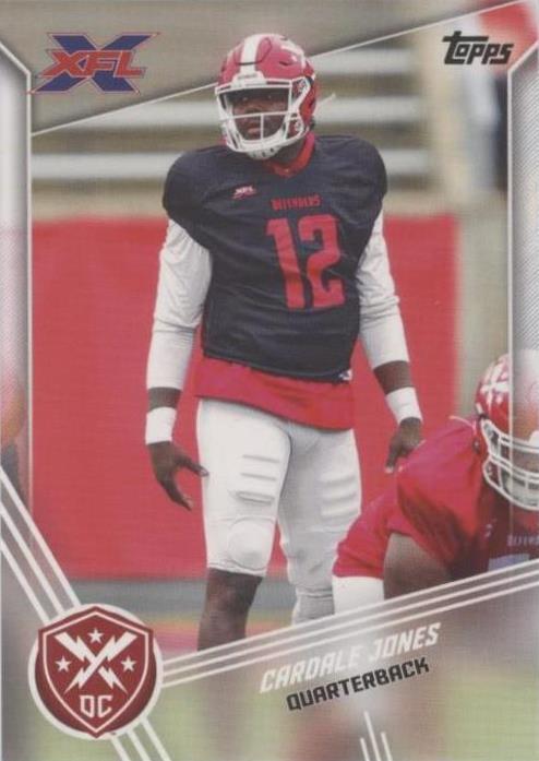 2020 Topps XFL - Cardale Jones #129 for sale online | eBay