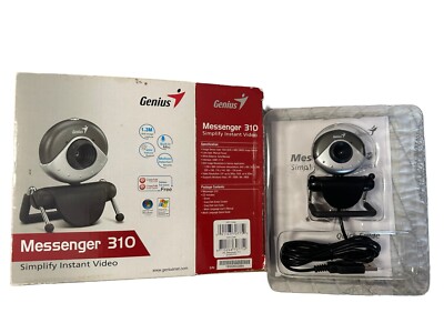 Webcam Genius Model Eye 310 Simplify Instant Video w/ Microphone. | eBay
