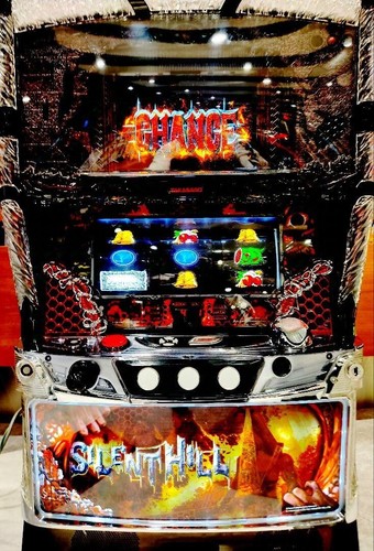 Silent Hill Pachinko Japanese Slot Machine Takasago Japan Coinless Used ...