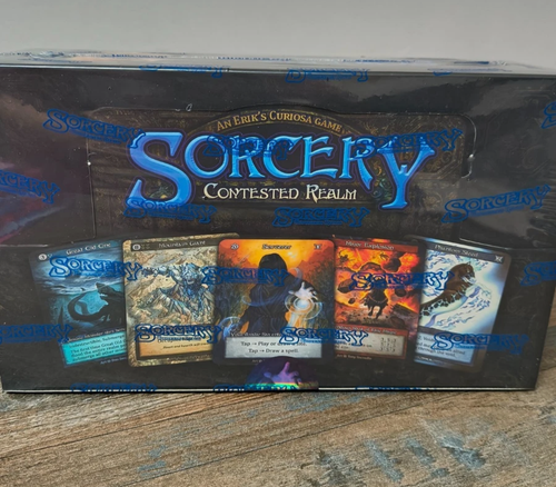 Sorcery Contested Realm TCG Alpha Booster Box SEALED Kickstarter | eBay
