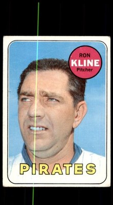 1969 TOPPS RON KLINE 243 VG-EX BASEBALL PITTSBURGH PIRATES | eBay