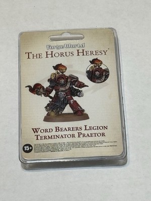 Warhammer 30k Horus Heresy Word Bearers Legion Terminator Praetor NIB ...