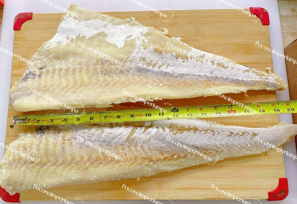 Salt Cod, Bacalao,Dried & Salted Codfish Jumbo Meaty Boneless 2Lb Free ...