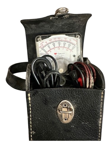 Vintage Triplet Model 310-C Analog Multimeter Kit w/ Clamp Not Complete ...